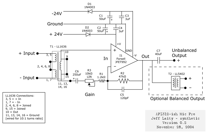 API-ish Mic Pre Project | GroupDIY Audio Forum
